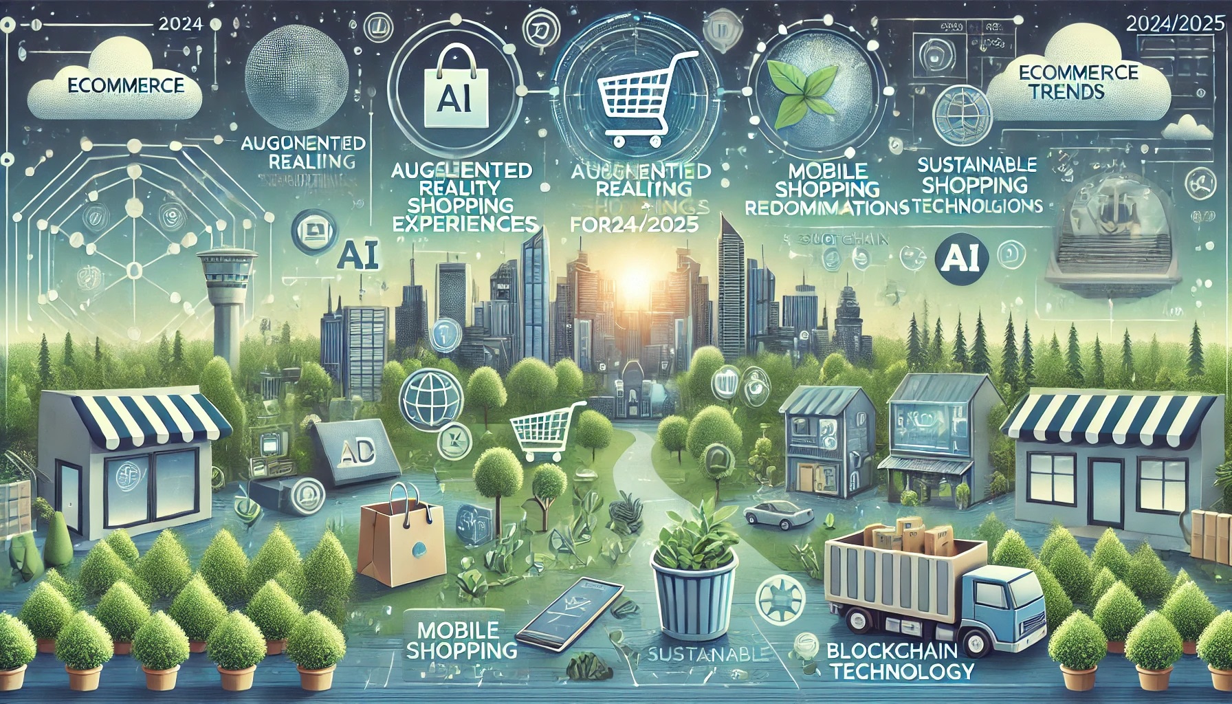 Tendências do E-commerce para 2024/2025 - Flow Digital - Agência de IA